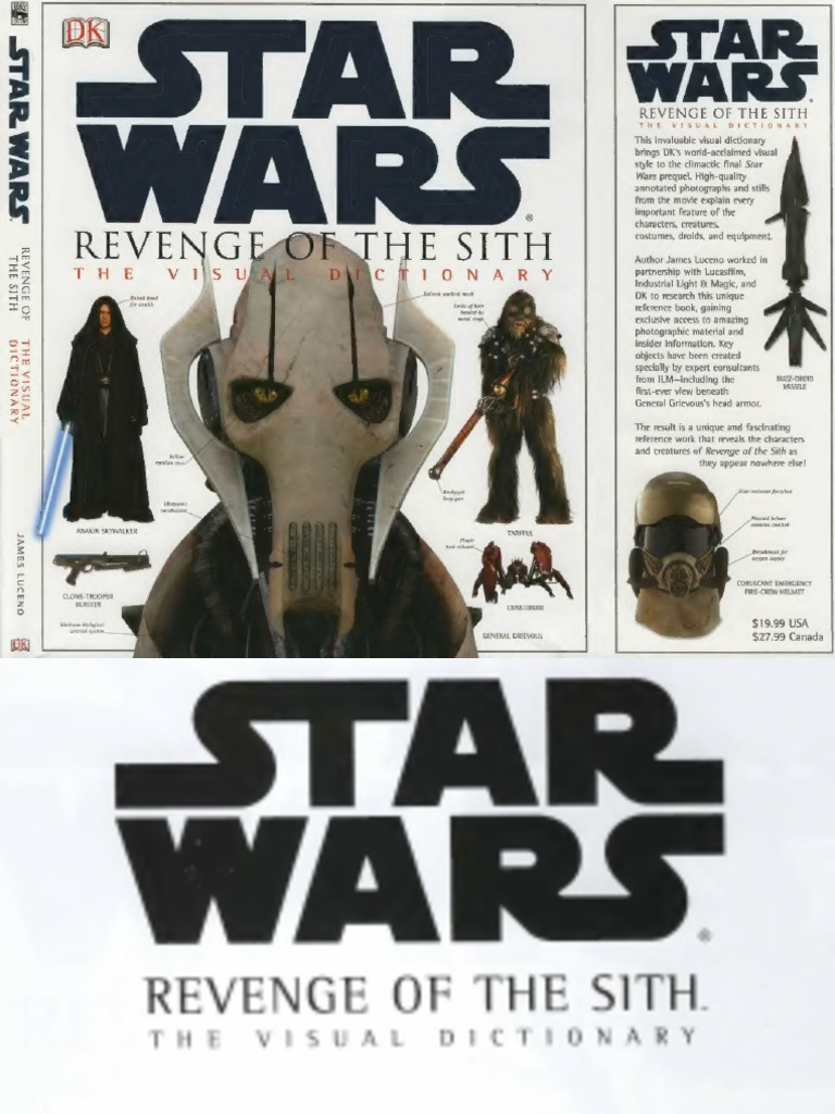 Star Wars Episode III - Revenge of The Sith - The Visual Dictionary ...