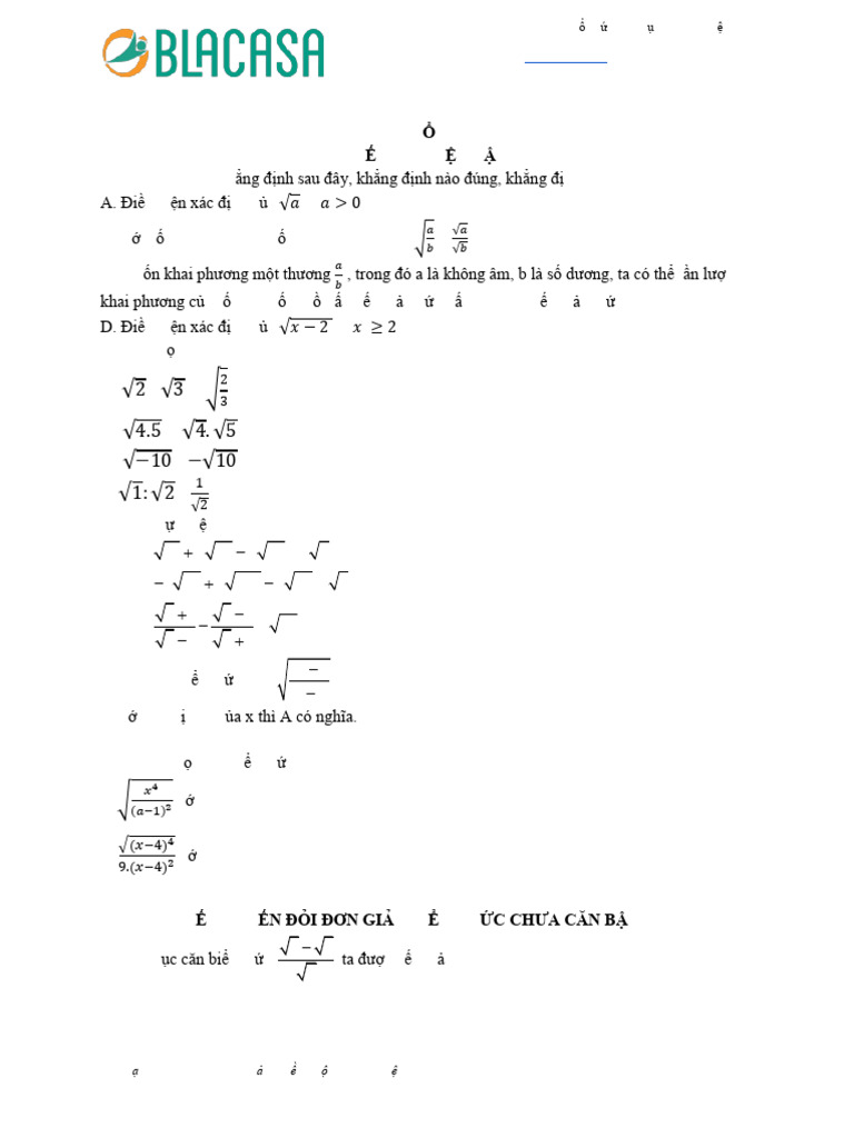 buoi-4-bien-doi-don-gian-bieu-thuc-chua-can-thuc-bac-hai-ly-thuyet-va-bai-tap | PDF