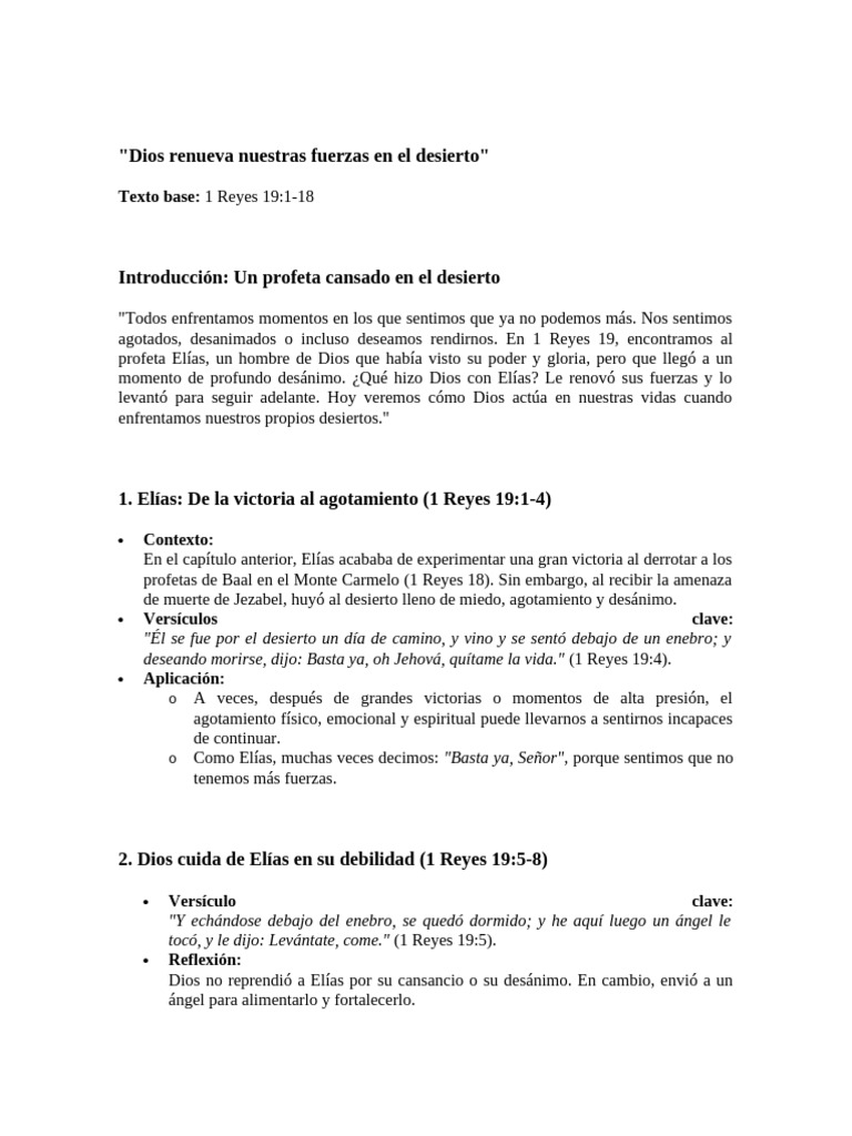 Predicacion | PDF | Libros de reyes | Elijah