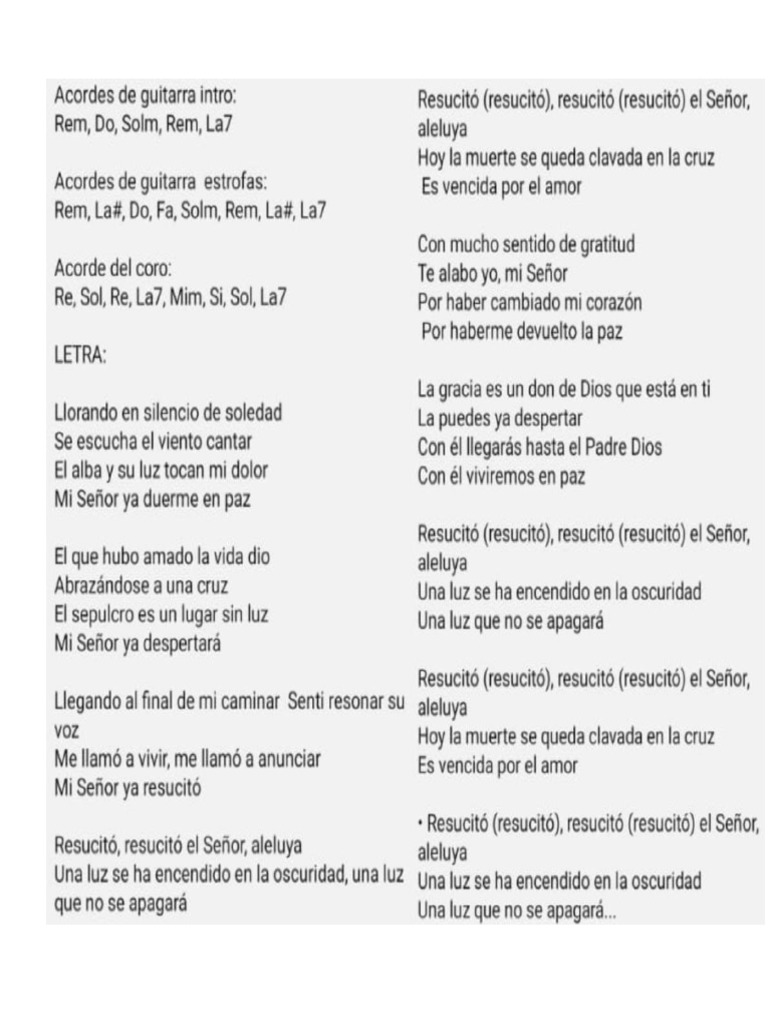 resucito | PDF