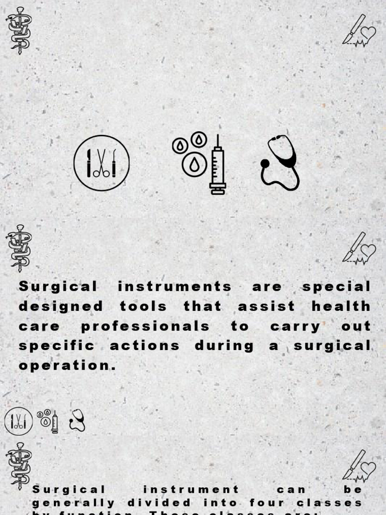 Module 2. Surgical Instruments and Suture Pattern | PDF | Surgical Suture
