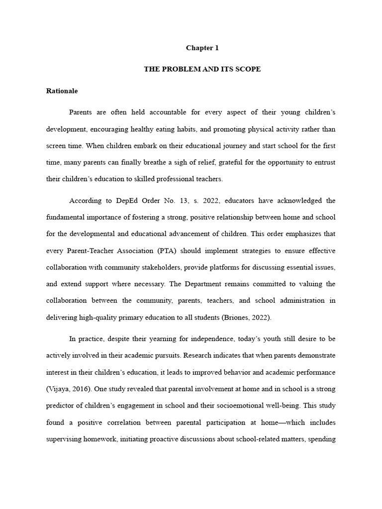 Sample Chapter 1-3-123552 | PDF | Socioeconomic Status | Methodology