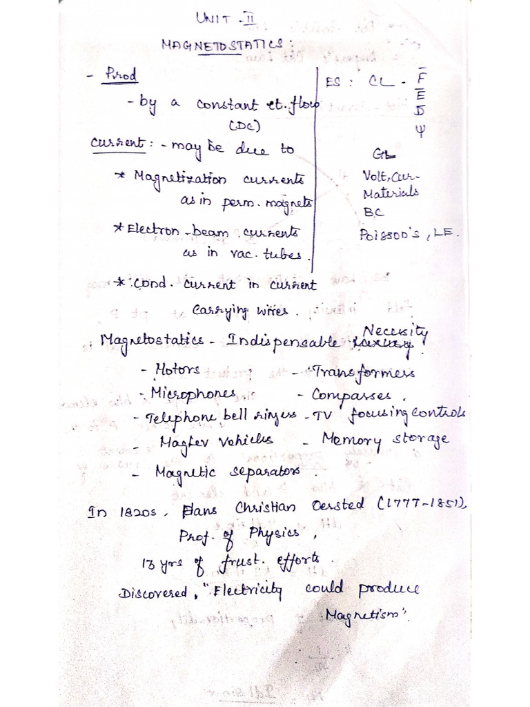 Handwritten Notes Unit 2 Pdf