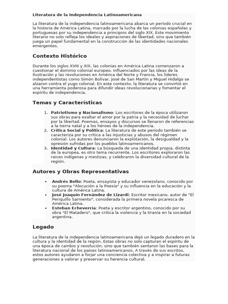 Lecturas | PDF | America latina | Nacionalismo