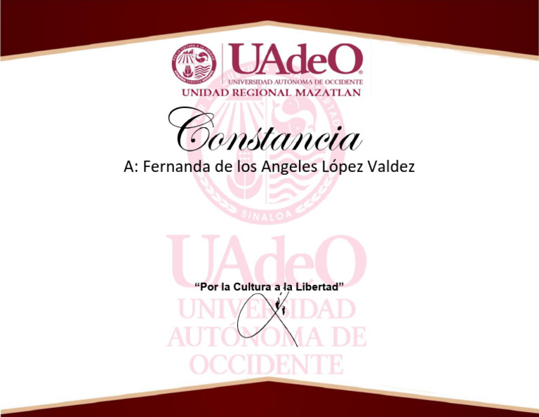 SEMANA SALUD CONSTANCIAS DE STAFF Fernanda 200 Hrs Comodín | PDF
