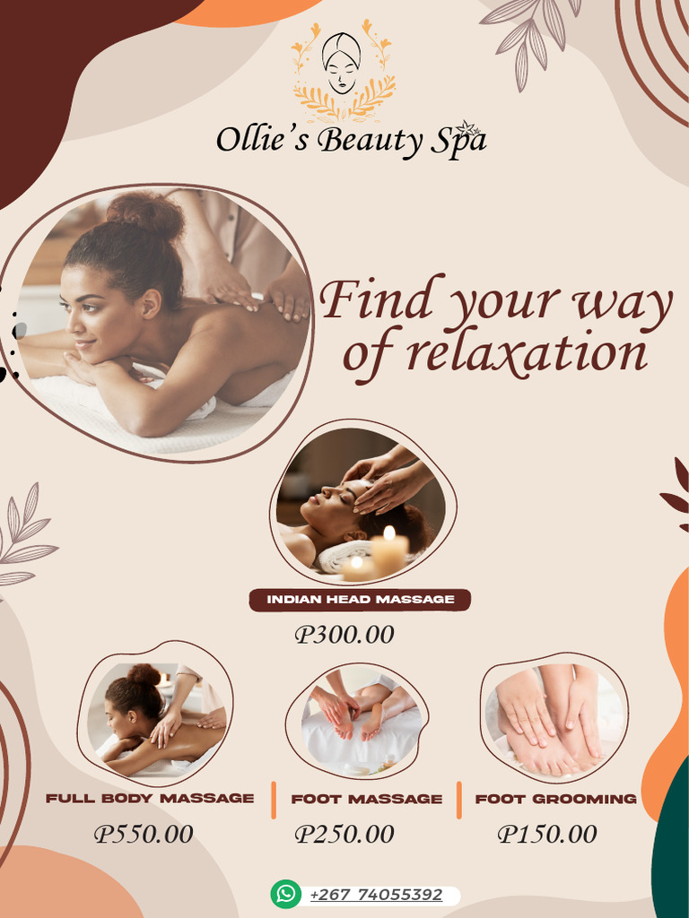 Ollie’s Beauty Spa Price List | PDF