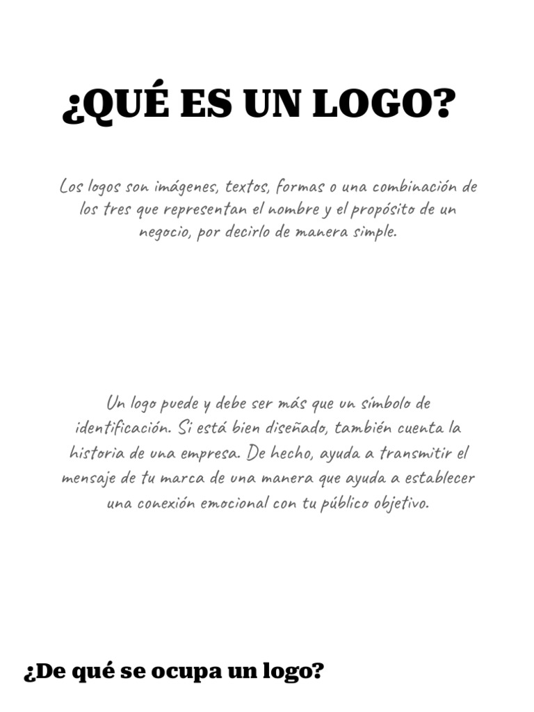 Definición y Tipos de Logos | PDF | Marca | Logos