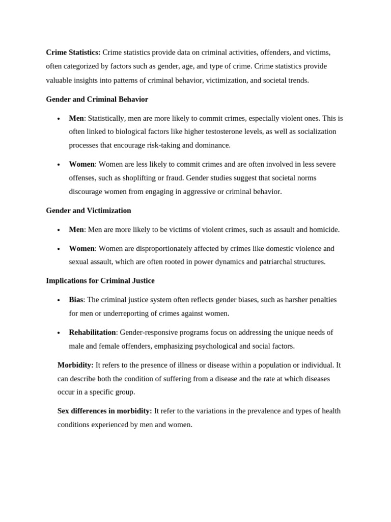 Crime Statistics | PDF | Crimes | Crime & Violence