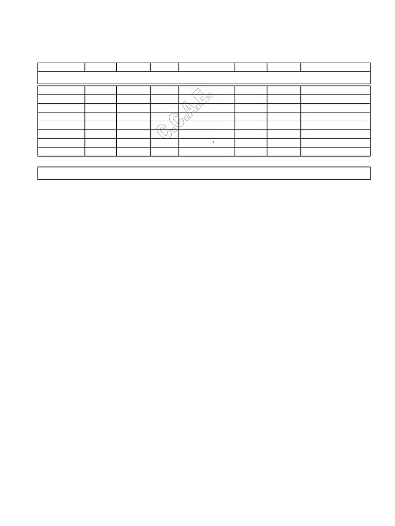 GL8465 Tabulation | PDF