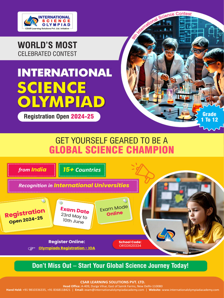 CSAR-ISO Flyer-DPS-Rourkela | PDF