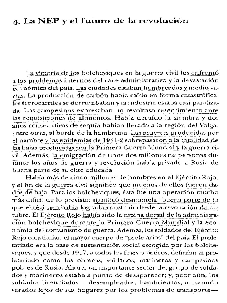 15 - Fitzpatrick, Sheila - La Revolución Rusa Cap 4 | PDF | Vladimir ...