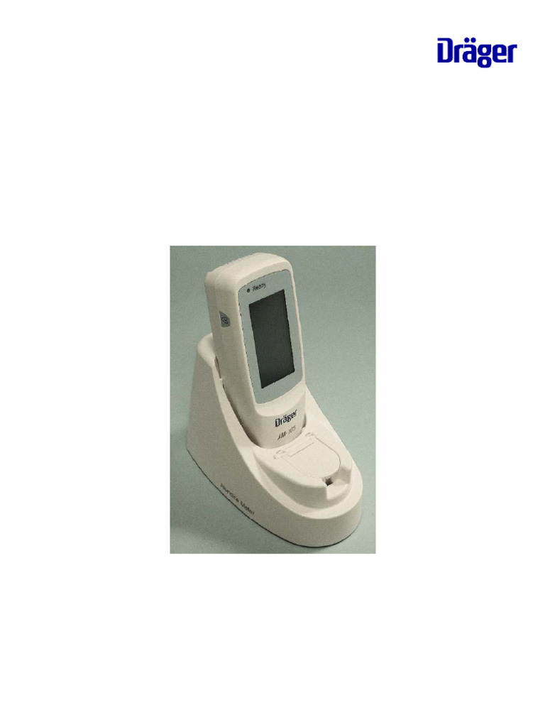 Manual de Servicio JM-105 Bilirrubinómetro | PDF | Ligero | Piel