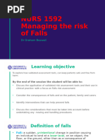 WSHA Post Fall Huddle Tool | PDF | Patient | Nursing