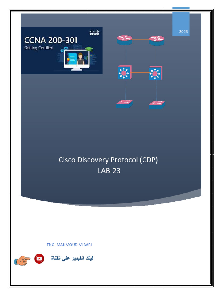 23-Cisco Discovery Protocol (CDP) | PDF