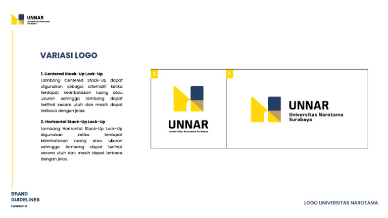 Design Logo Universitas Narotama Surabaya | PDF