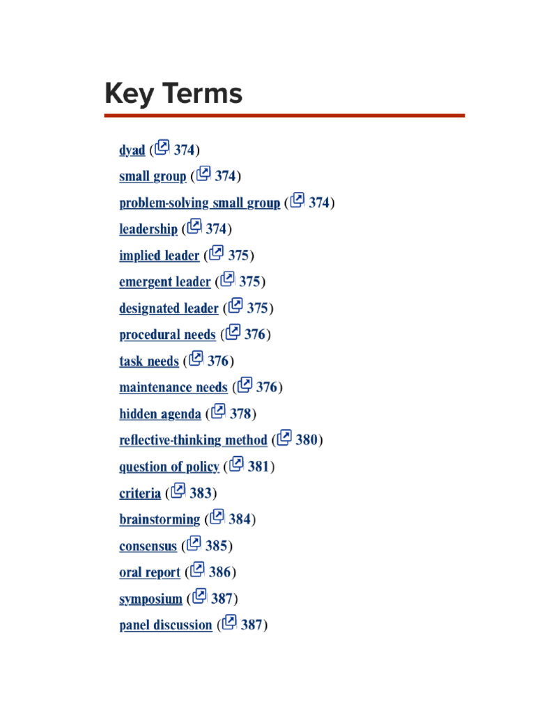 Ch20 - Key Terms | PDF