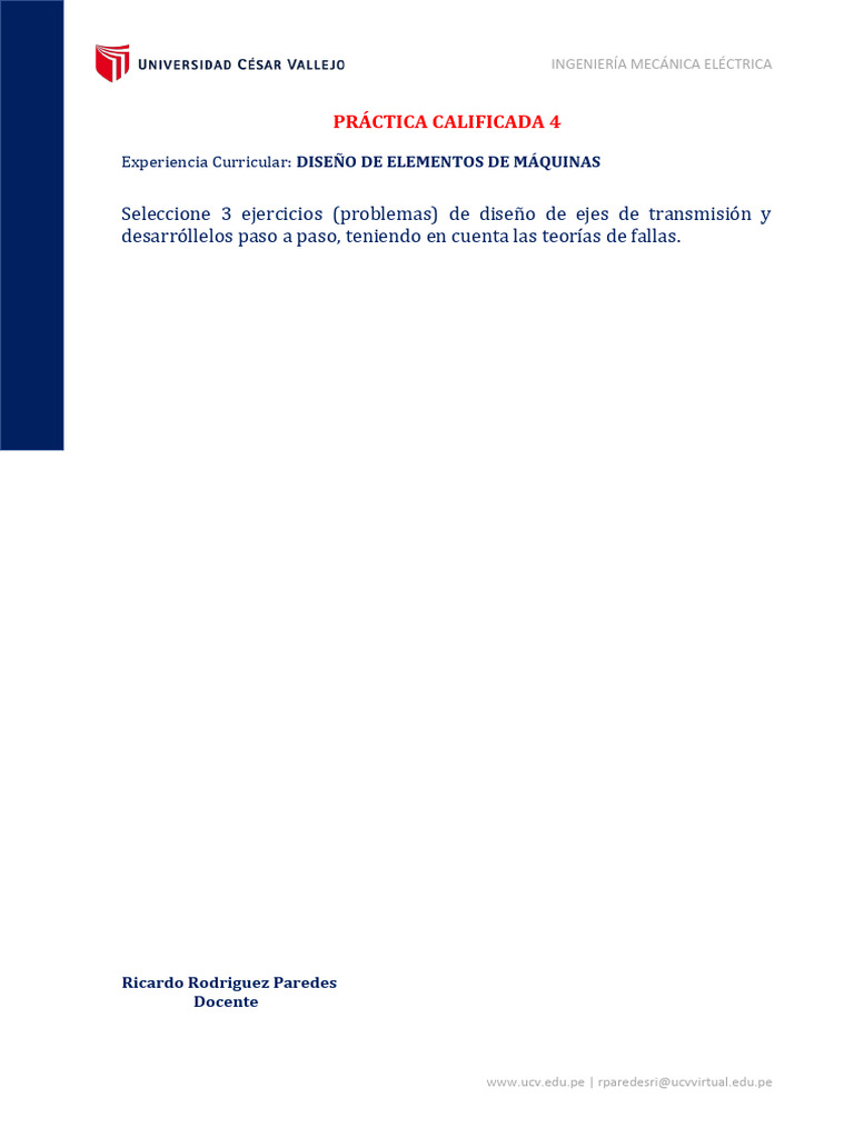 Práctica Calificada 4 | PDF