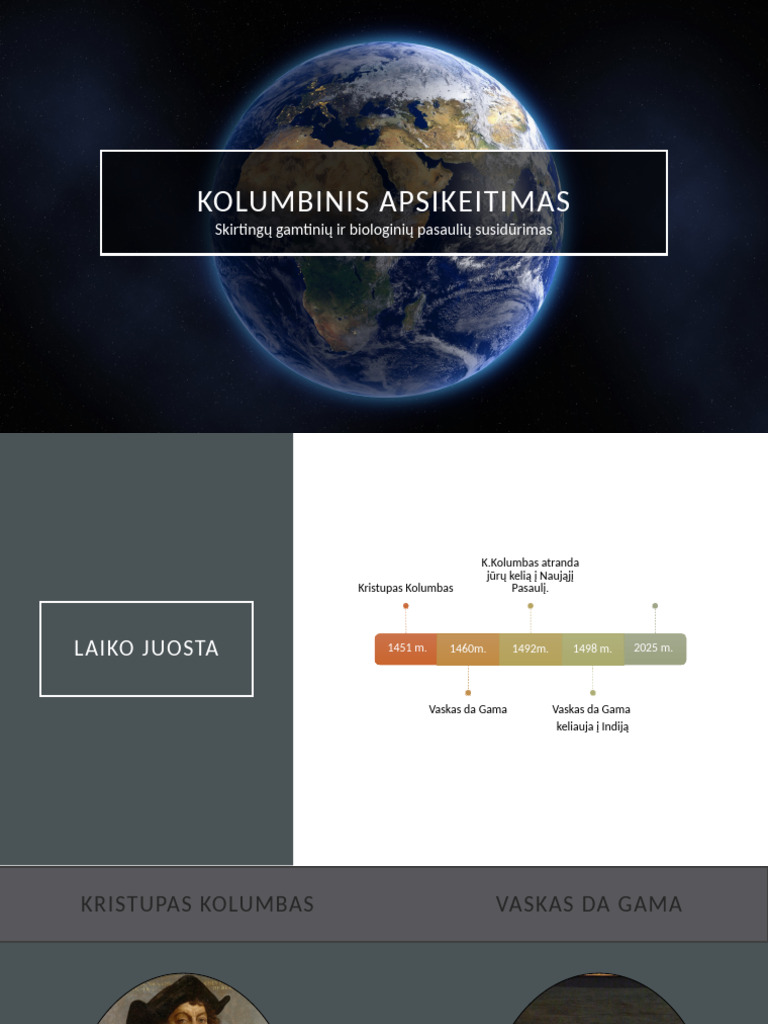 Kolumbinis Apsikeitimas | PDF