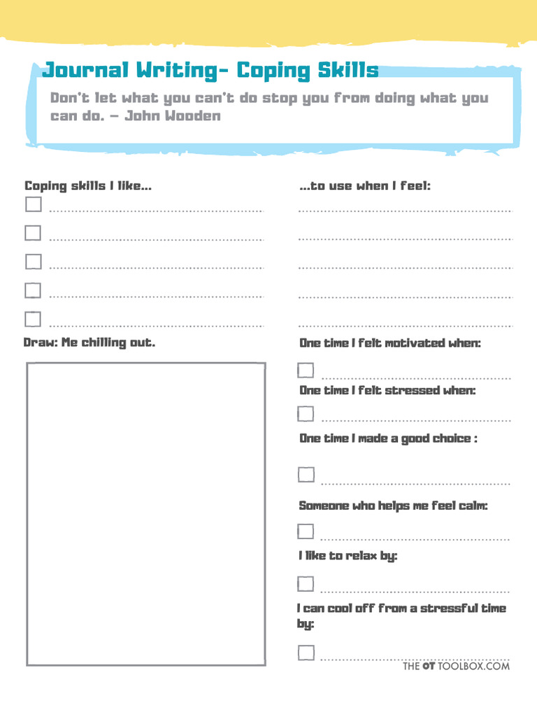 Coping Skills and Impulse Control Guide | PDF | Feeling | Emotions