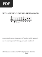 Las Notas Musicales en Colores | PDF