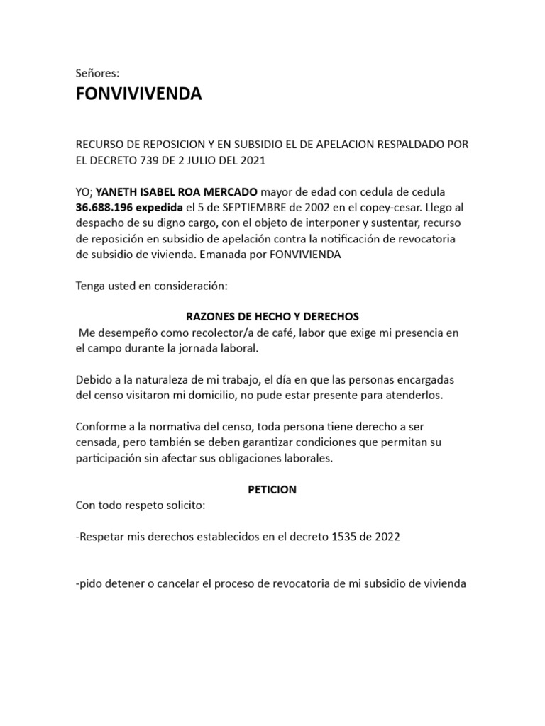 YANETH ISABEL ROA MERCADO | PDF