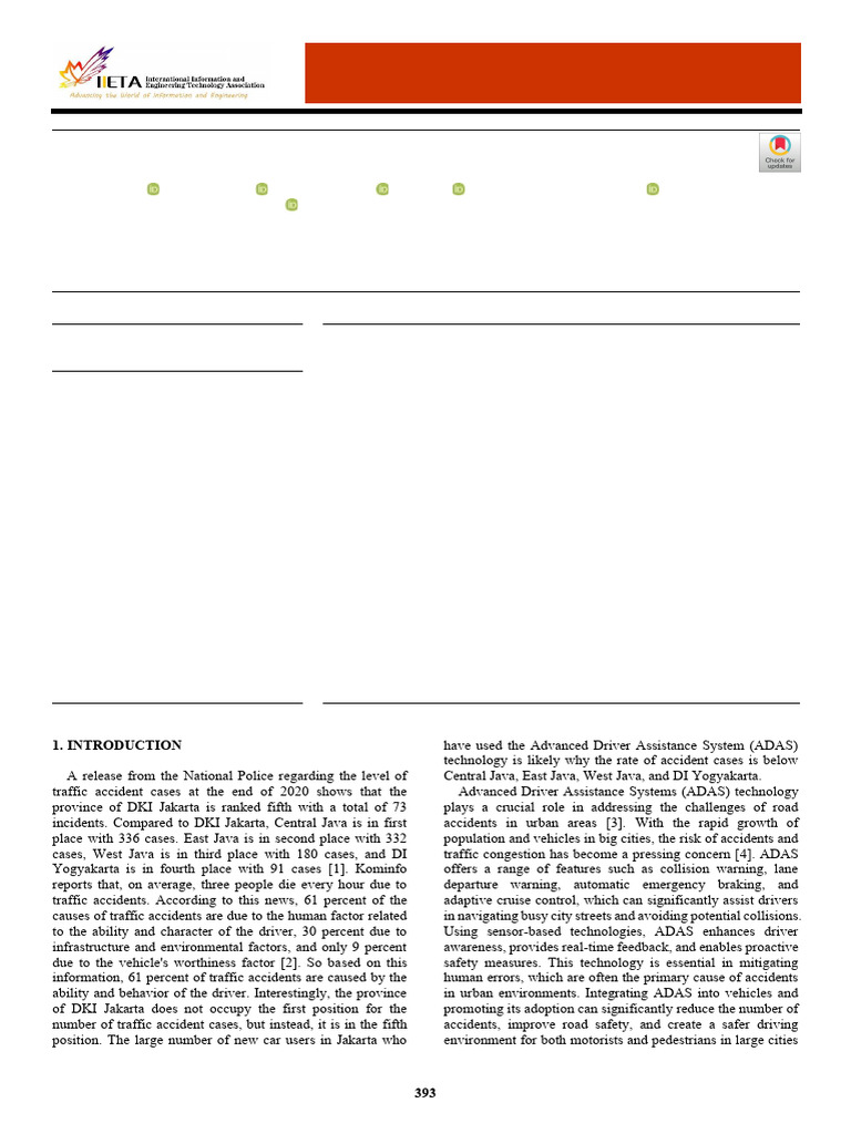 Traffic Accident Prevention TH | PDF | Traffic Collision