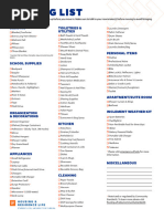 Resident Personal Belongings Inventory Form | PDF