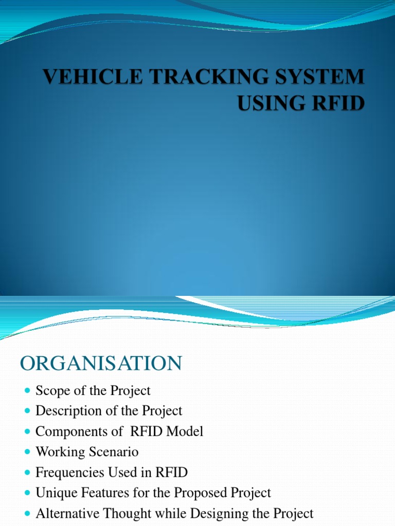 VTS | PDF | Radio Frequency Identification | High Frequency