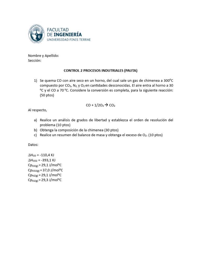 Control-2-Pauta 2 | PDF