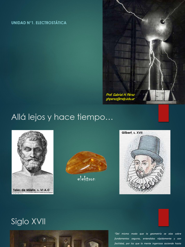 01 Fisica 2B ELECTROSTÁTICA | PDF | Energía potencial | Electricidad