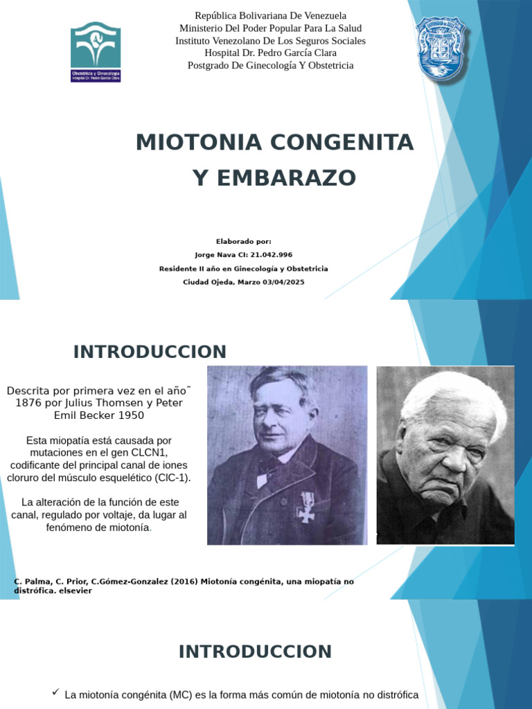 Miotonia Uterina | PDF | Parto | El embarazo