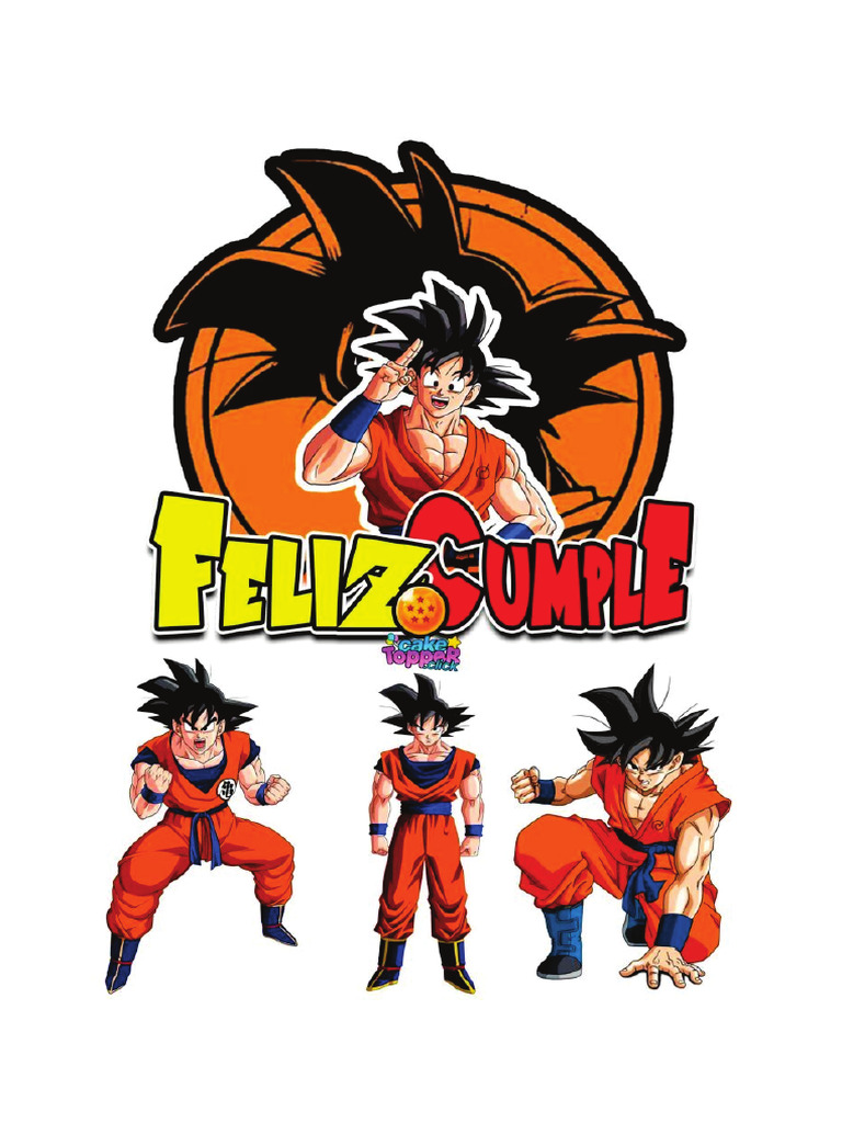 Cumple Dragon Ball Sebas | PDF