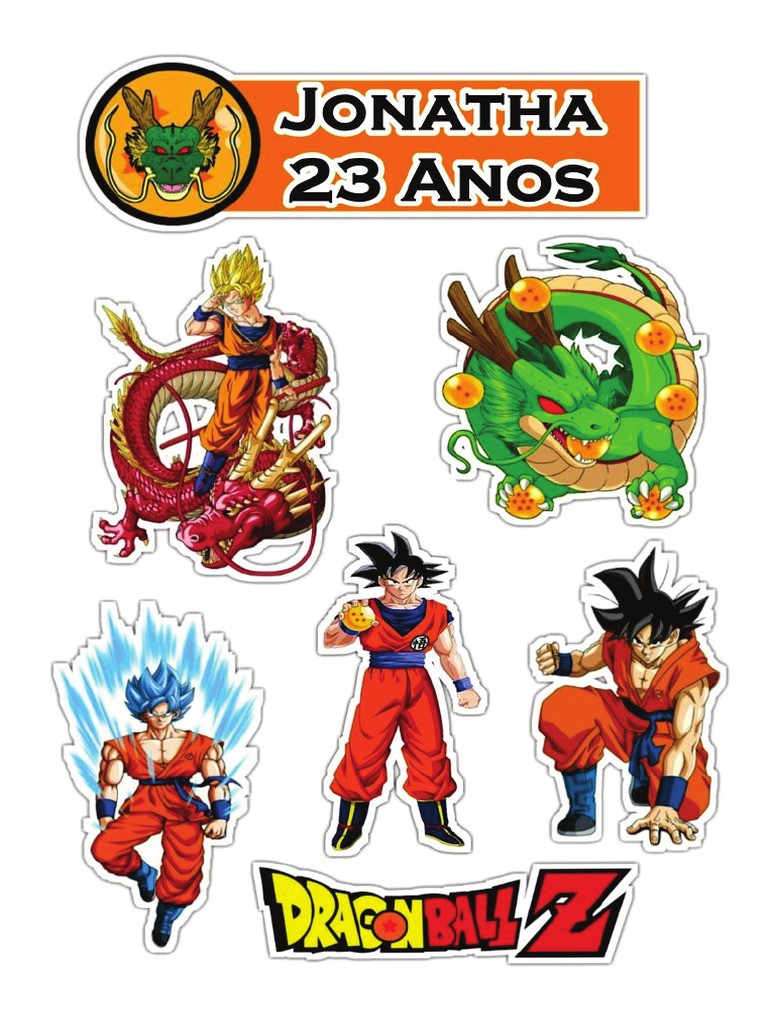 Topper Dragon Ball Jonathan | PDF