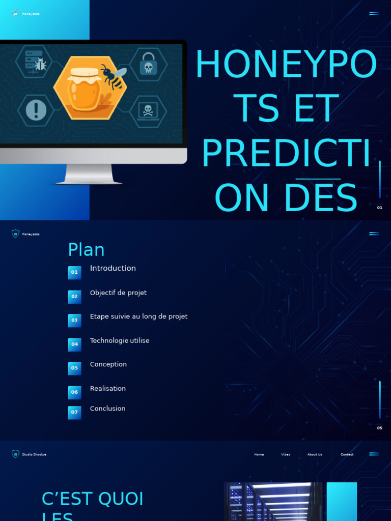 PFE presentation soutenance-v0.0 | PDF | Cyberespace | Cybercriminalité