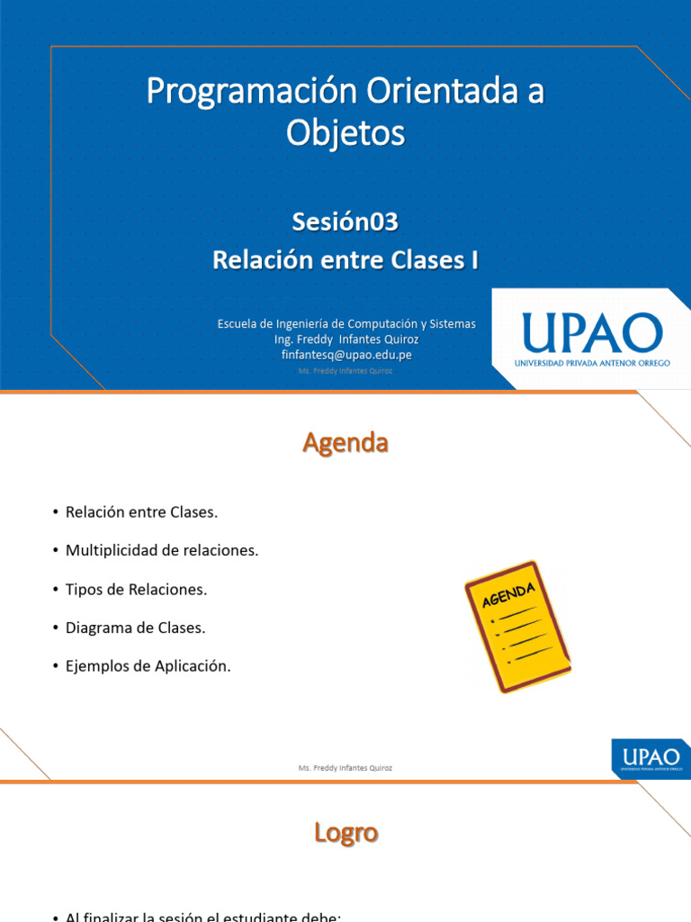 Relaciones entre Clases en POO | PDF | Objeto (informática) | Lenguaje ...