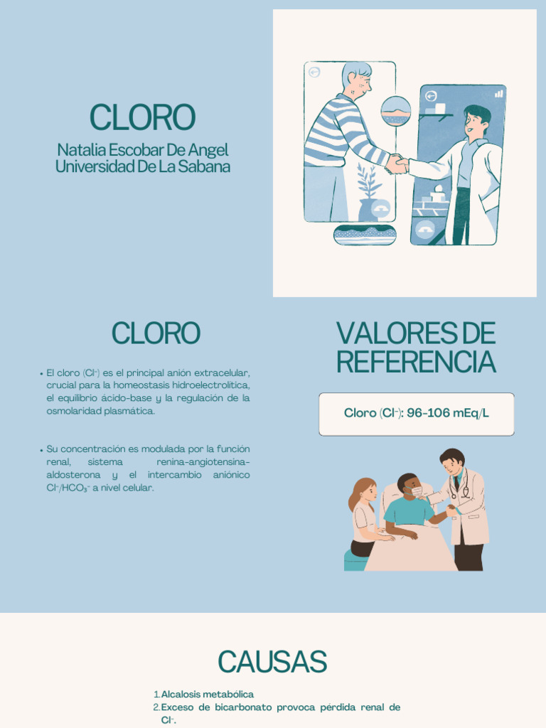 Cloro PDF | PDF | Fisiología