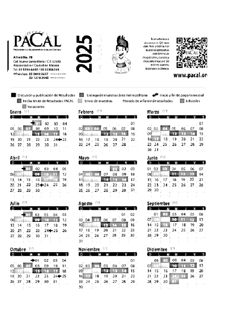 Calendario de Resultados A Pacal 2025 | PDF