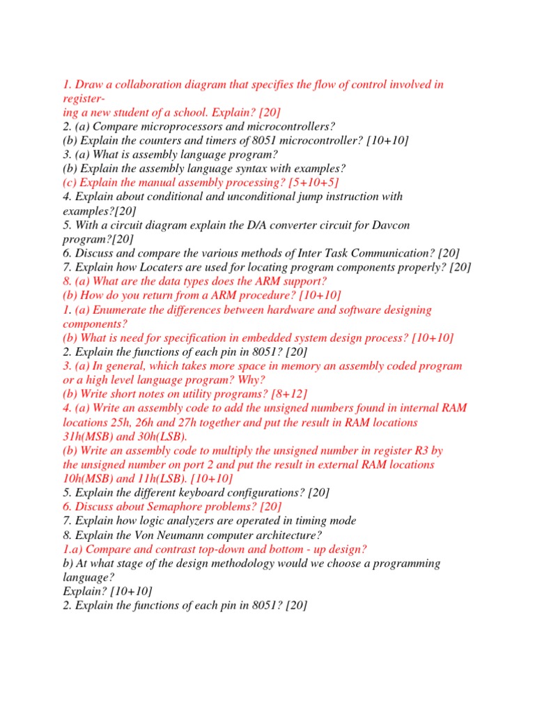 Embedded | PDF | Assembly Language | Instruction Set