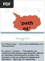 Course Outline - General Pathology | PDF | Pathology | Healing