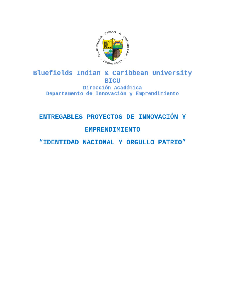 Entregable Proyecto Innovacion | PDF | Iniciativa empresarial | Innovación