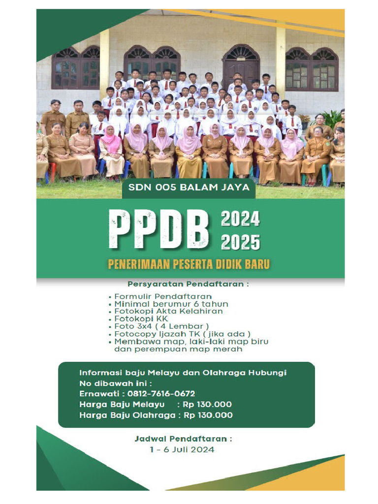 PPDB Brosur | PDF