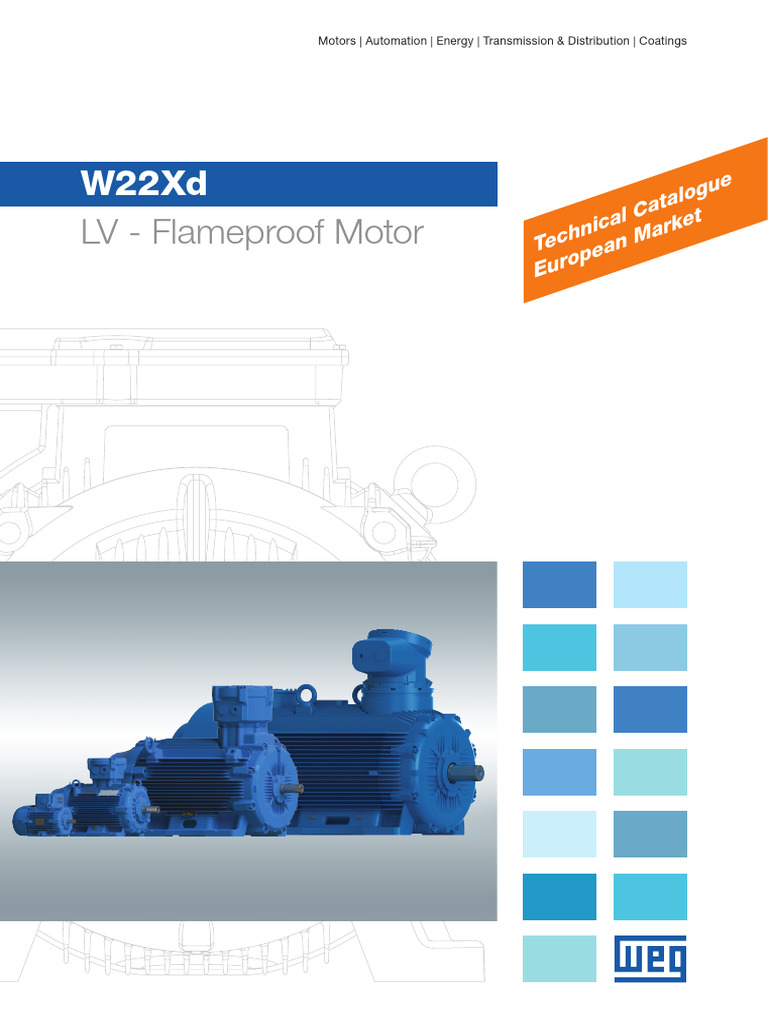 W22Xd Flameproof Motor Overview | PDF