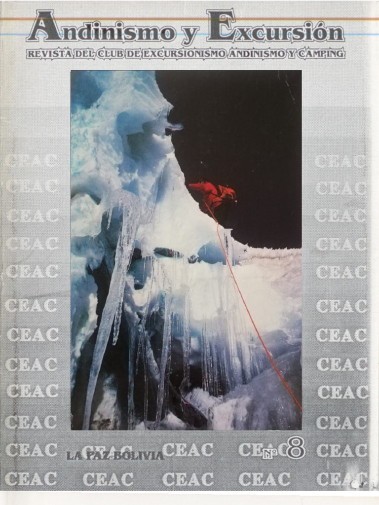 Andinismo y Excursion - Revista Del CEAC No. 8 1993 | PDF