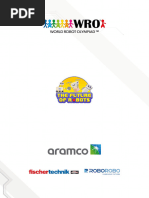 WRO Venezuela 2025: Categorías y Reglas | PDF | Robot | Robótica