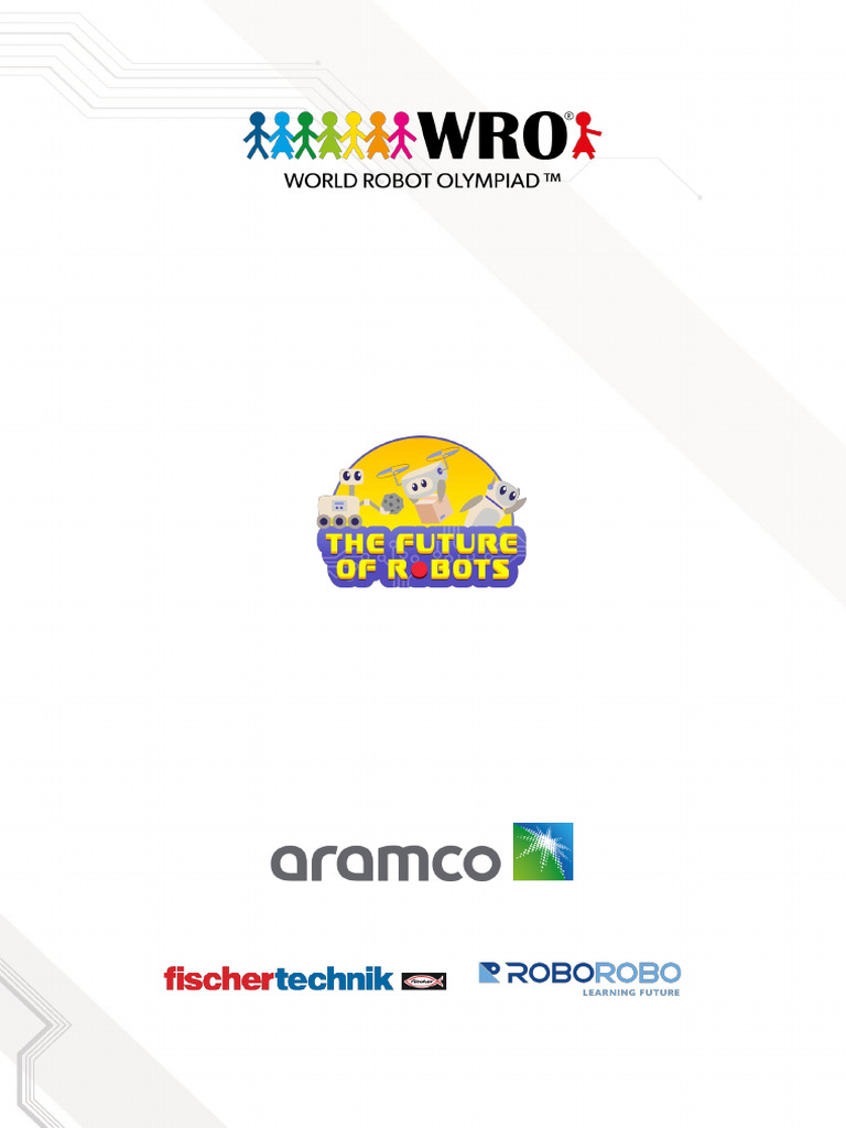 Reglas WRO 2025: RoboMission Junior | PDF | Robot | Robótica