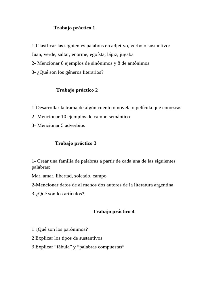 TP Afte PLG | PDF