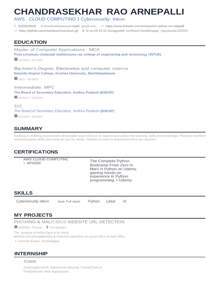 Csr Resume | PDF