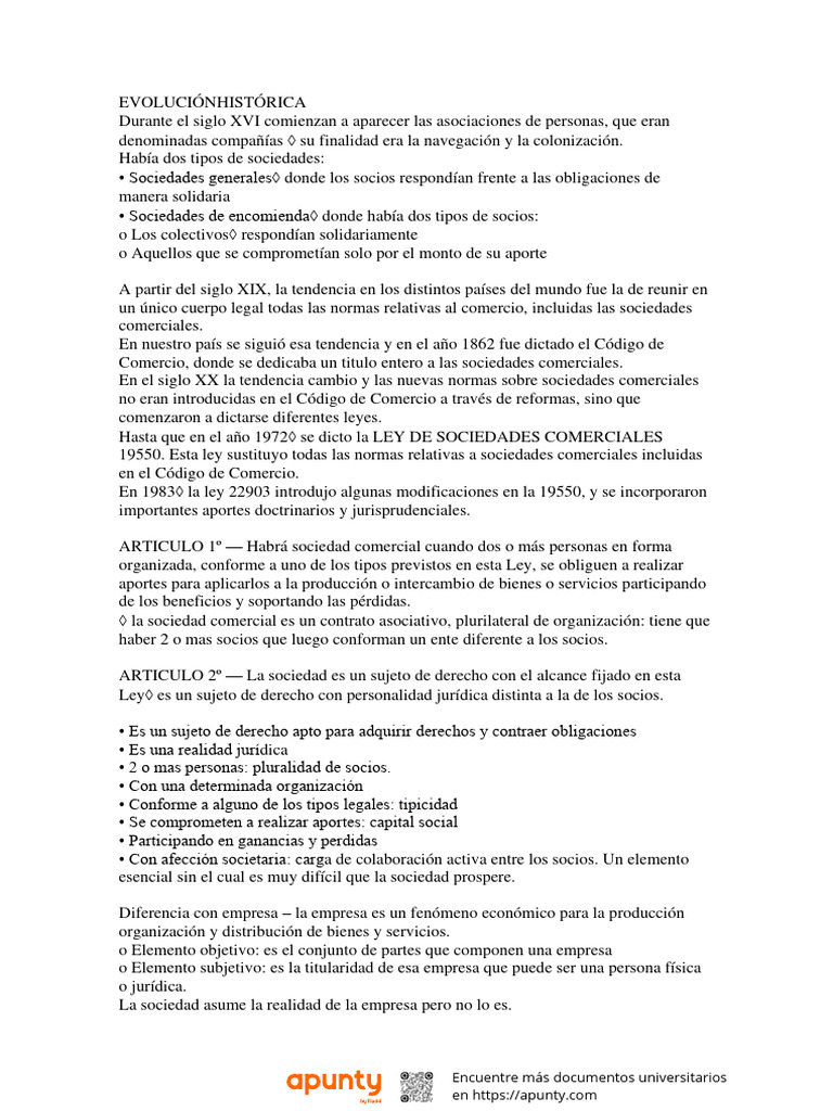 Sociedades | PDF | Sociedad de responsabilidad limitada | Fundación (sin fines de lucro)