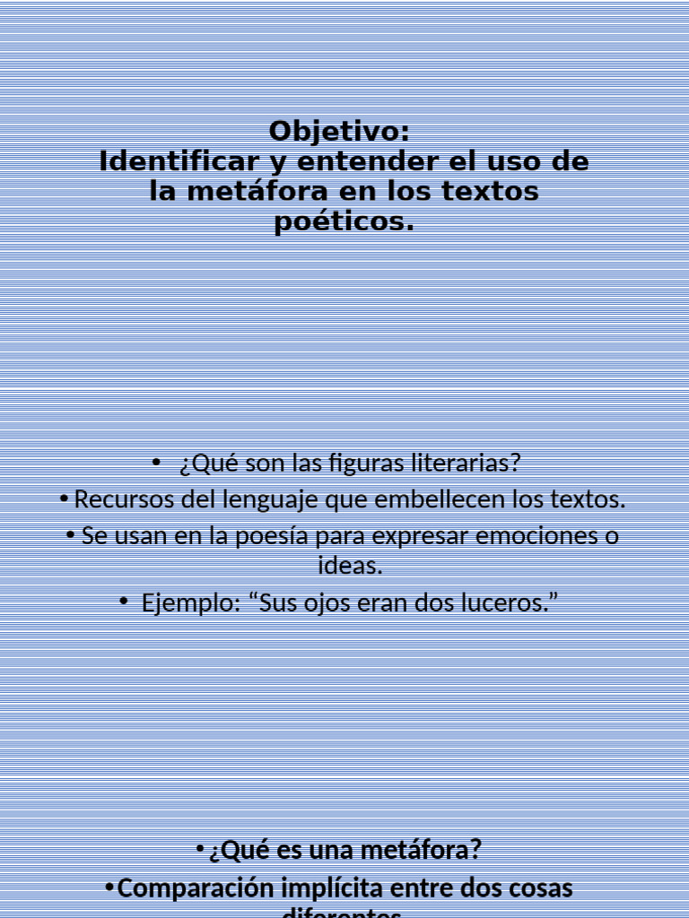 La Metafora | PDF