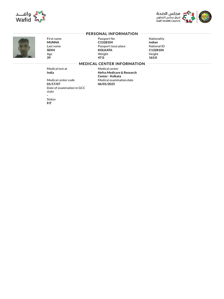 Medical Status 2JmD5NoyK0ZeWoK | PDF
